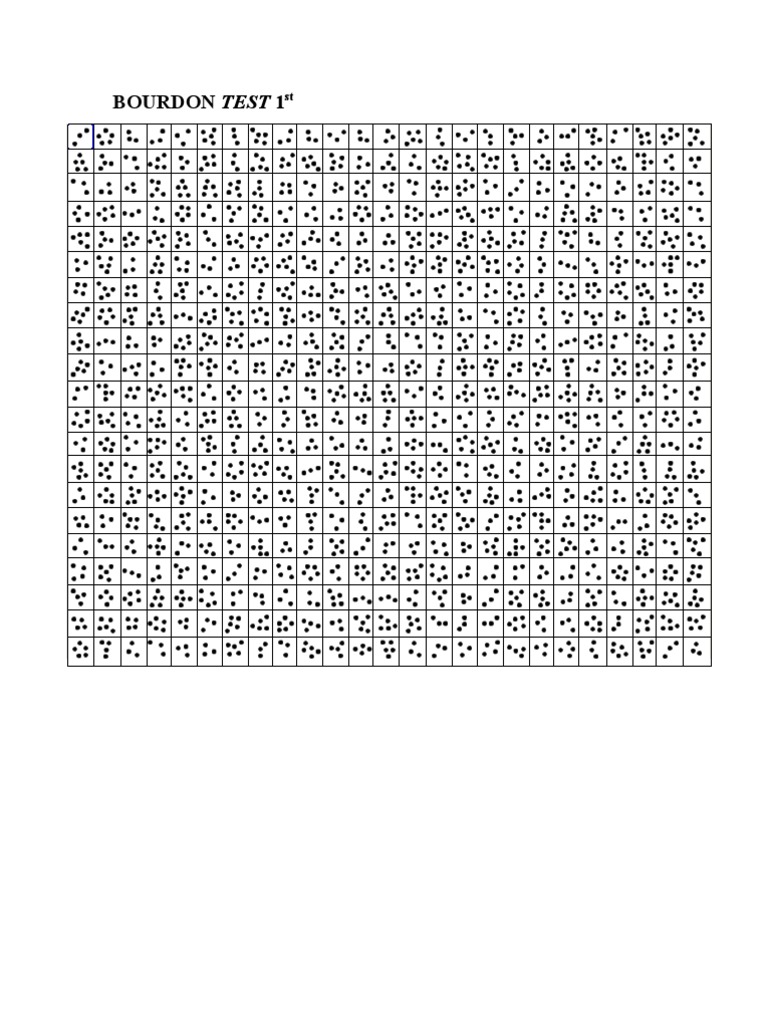 Bourdon Test | PDF