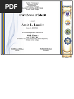 Certificate For SSG Officers | PDF