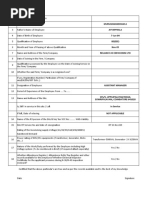 MRP Declaration Oem Letter Head | PDF