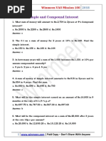 Math-Profit & Loss, Class 7 Questions | PDF | Interest | Prices