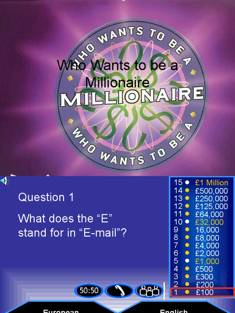 Who Wants To Be A Millionaire | PDF | Bodies Of The Solar System ...