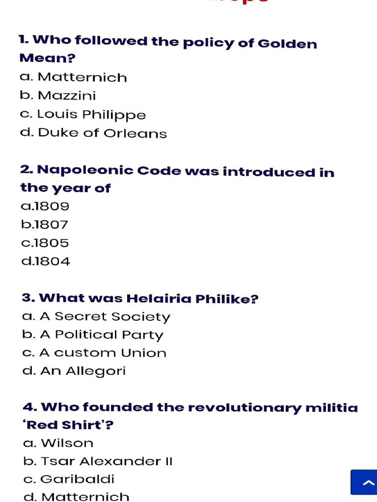 Document Provides Multiple Choice Questions Regarding Key Figures ...