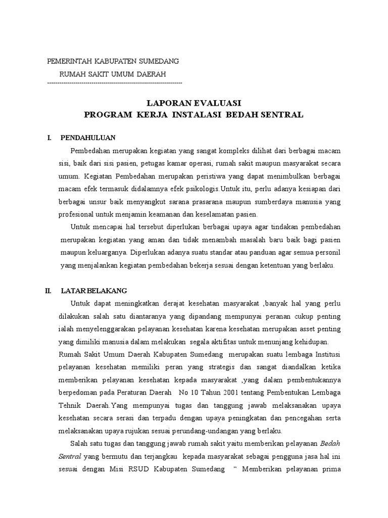 Evaluasi Program 2019 | PDF