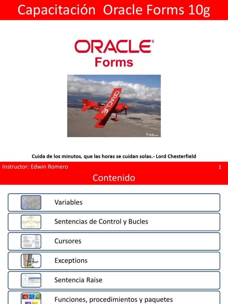 4-PL-SQL - Forms10g Procedimientos y Cursores | PDF | Pl / Sql | SQL