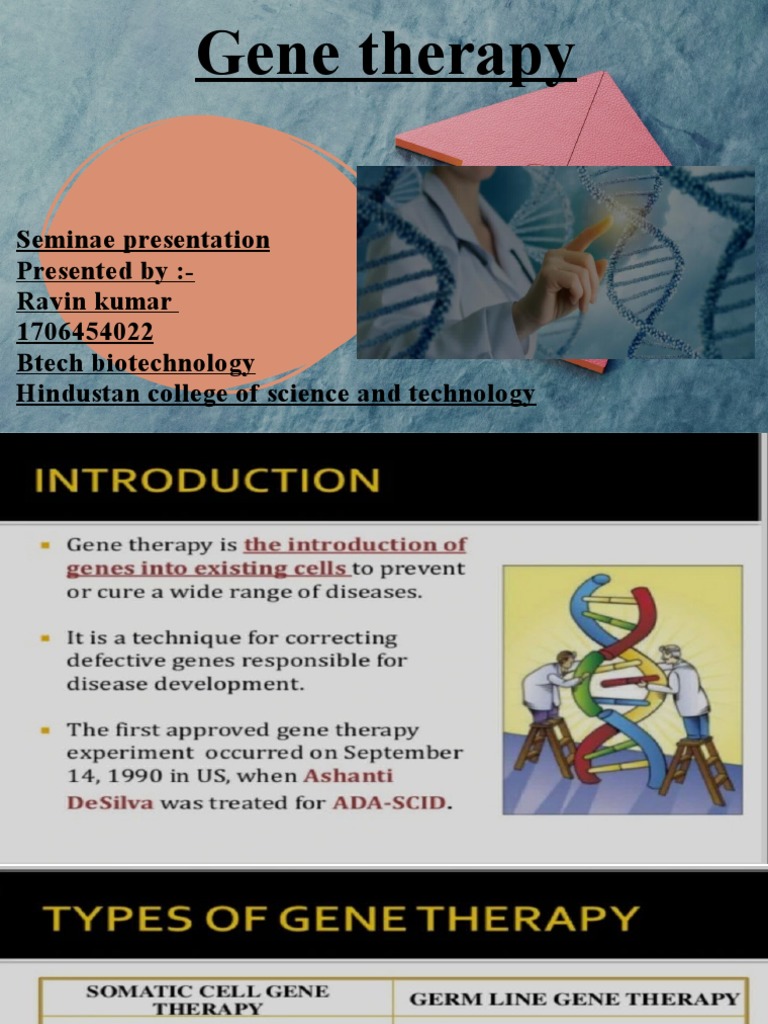 Gene Therapy | PDF