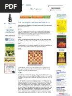 Encyclopedia of Chess Openings | PDF | Chess Openings | Chess