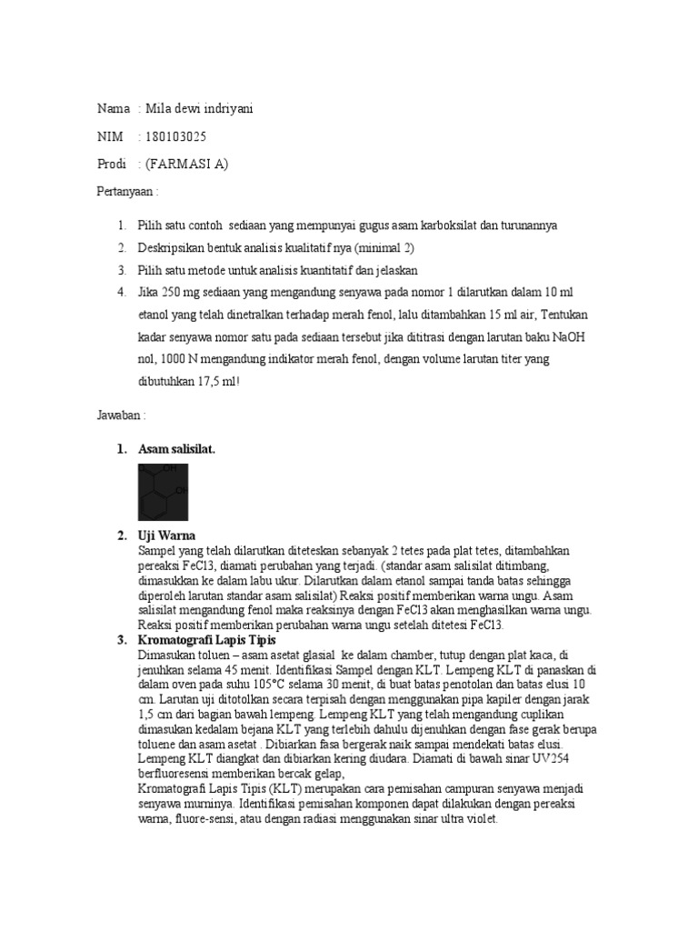 Tugas KAF II Mila | PDF