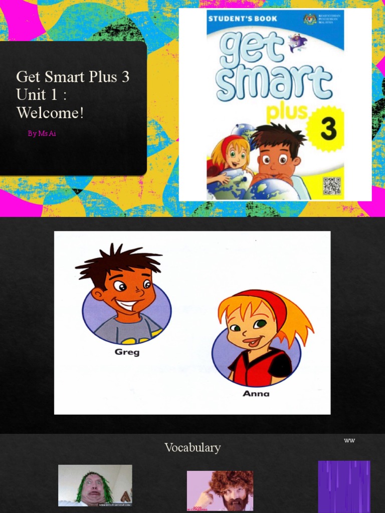 Get Smart Plus 3 Unit 1: Welcome! | PDF