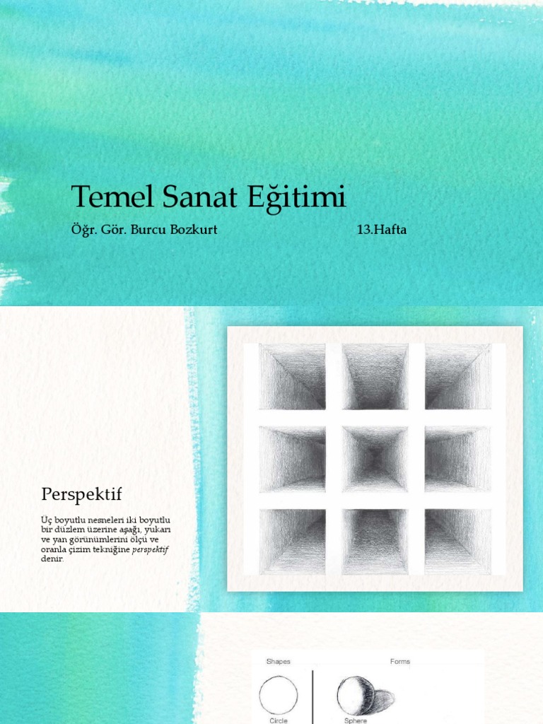 Temel Sanat Eğitimi | PDF