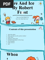 Fire and Ice by Robert Frost | PDF