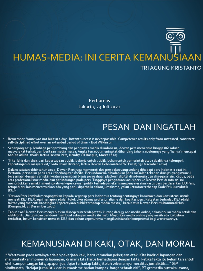 Humas Dan Media | PDF