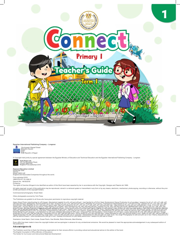 Connect English T1 Pri1 Teacher's Guide | PDF | Teachers | Curriculum