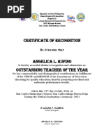 Certificate of Recognition For Guest of Honor and Speaker Template 1 | PDF