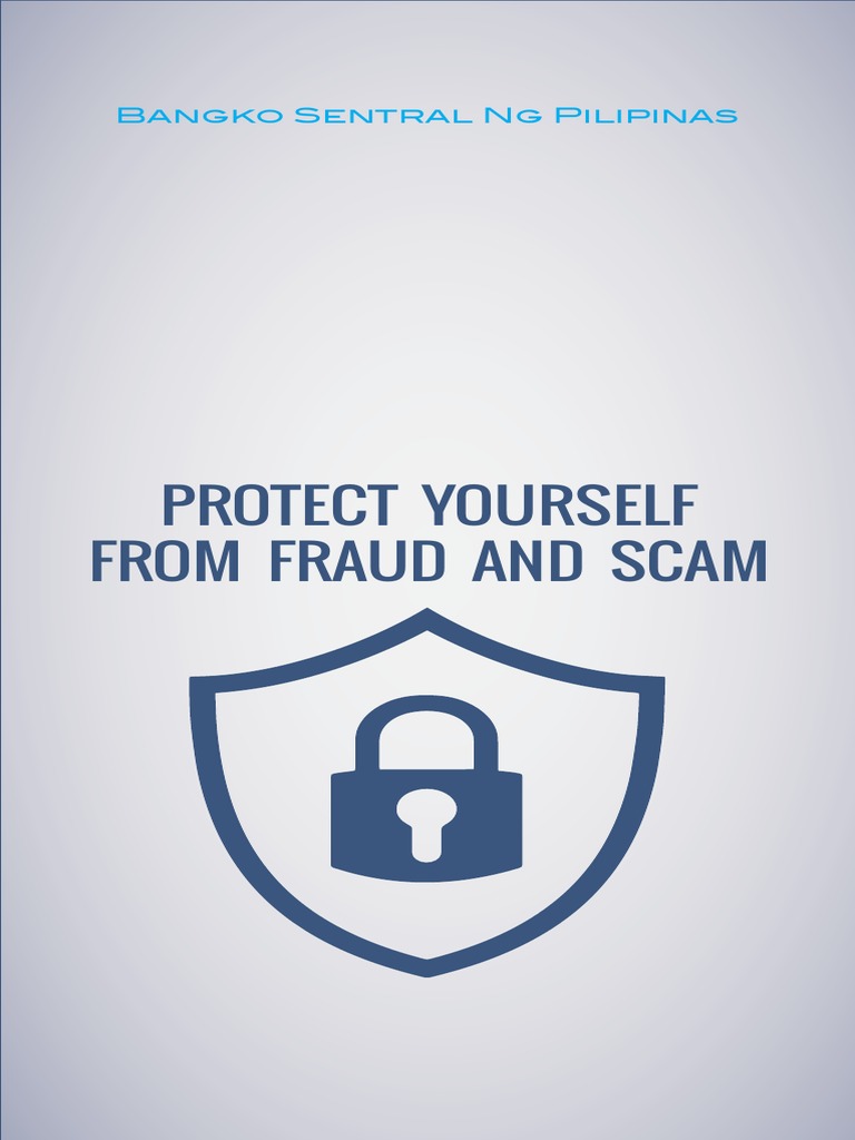 Protect Yourself From Fraud and Scam | PDF | Phishing | Automated ...
