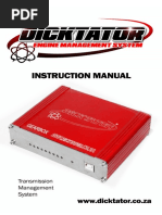 Dicktator: Engine Management System | PDF | Turbocharger | Throttle
