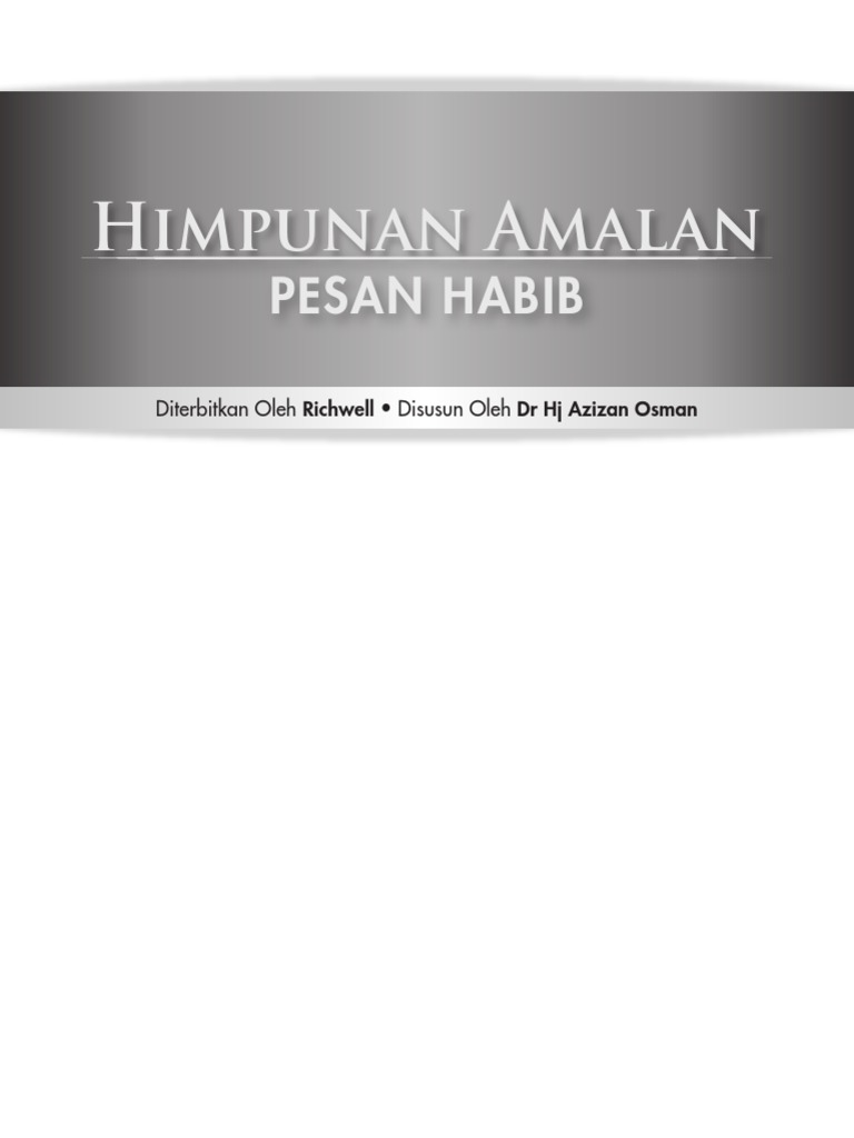 Amalan Zikir dan Doa Harian | PDF