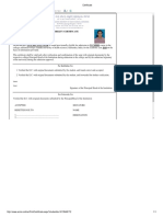 Study Certificate Format | PDF