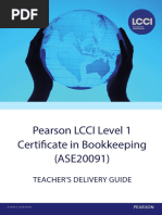 ICB Level 3 Bookkeeping Practice Exam | PDF