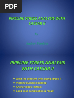 Caesar Modelling Practice | PDF | Pipe (Fluid Conveyance) | Pump