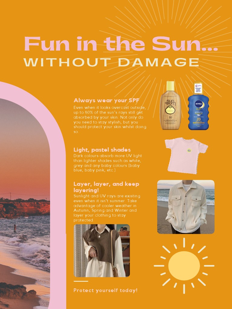 Sun Smart Poster For Textiles | PDF