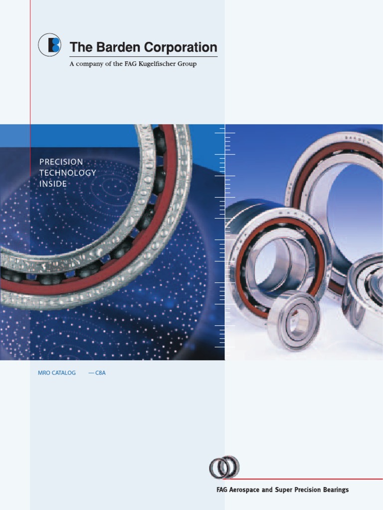 BARDEN Mro Catalog (Industrial) | PDF | Bearing (Mechanical) | Machines