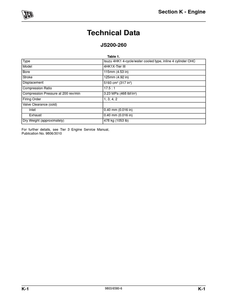 Jcb Manual 1 Pdf Turbocharger Relay