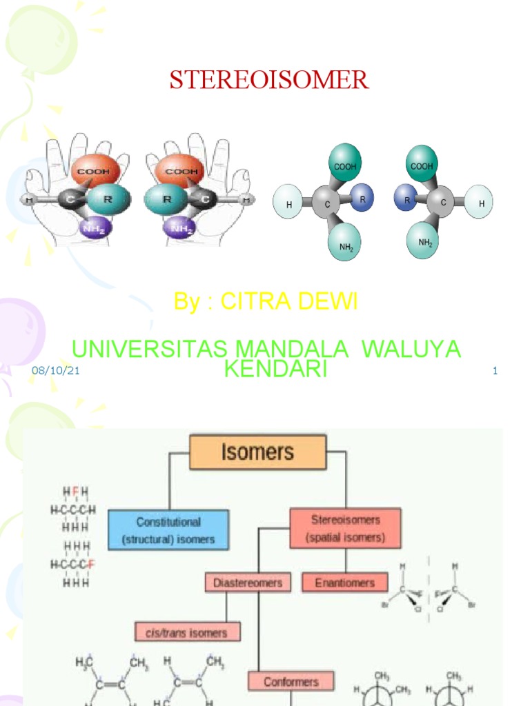Stereo Isomer | PDF | Metode & Bahan Ajar
