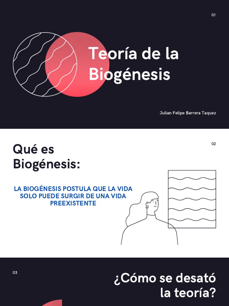 Teoría de La Biogénesis | PDF