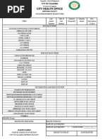 Comprehensive Laundry Item Checklist | PDF