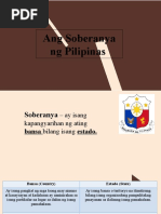 Ang Soberanya NG Pilipinas | PDF