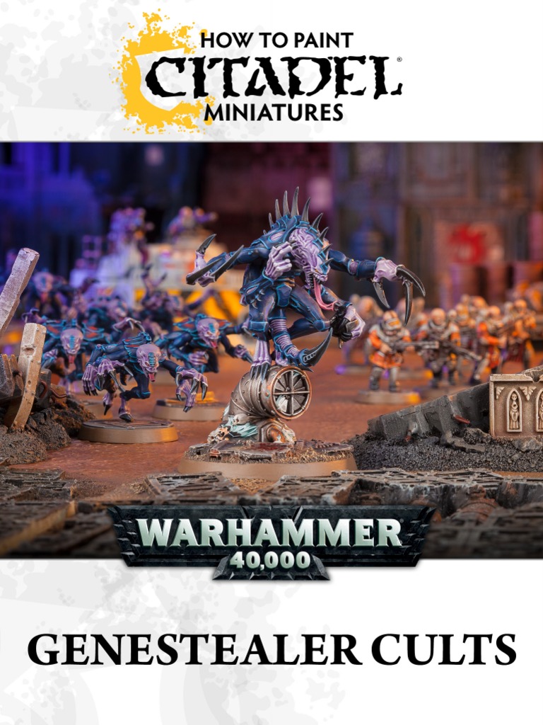 Warhammer 40,000 - How To Paint Citadel Miniatures - Genestealer Cults ...