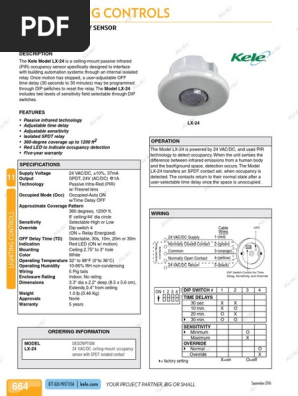 Kele Controls Catalog