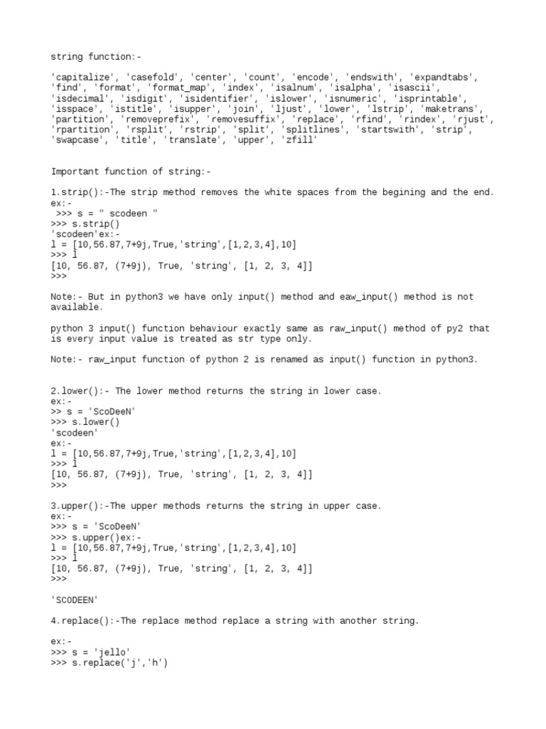 Class 8 String Function Pdf String Computer Science Computer Data 