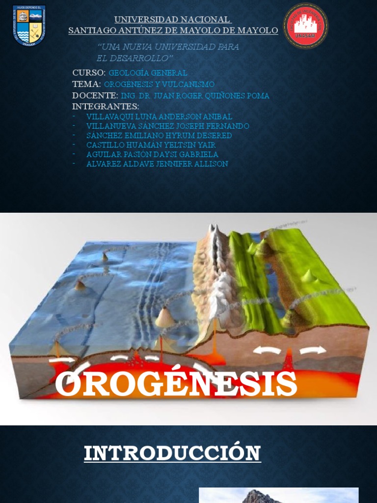 OROGENESIS | PDF | Placas tectónicas | Falla (geología)
