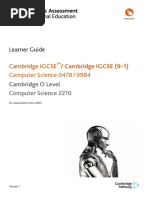 IGCSE Computer Science Workbook | PDF | Computer Network | Algorithms