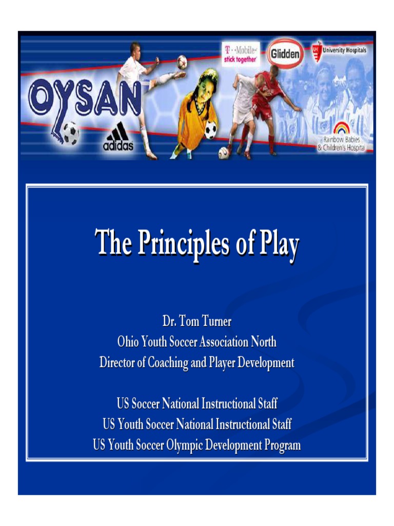The Principles of Play | PDF | Association Football | Defender ...