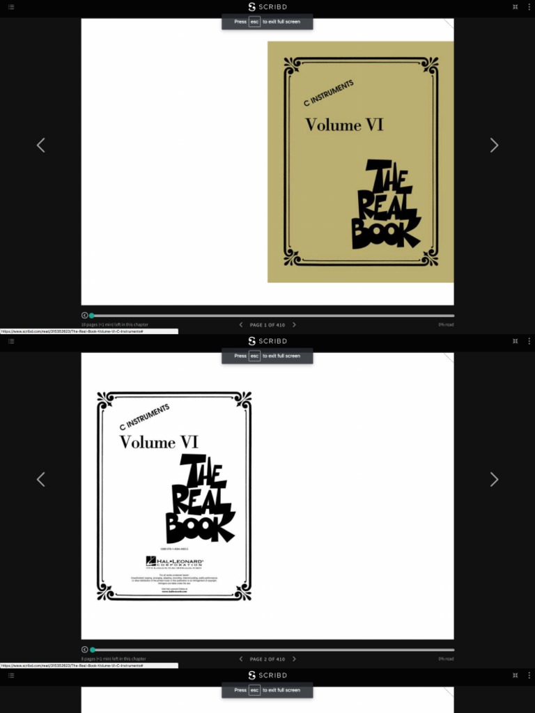 Real Book Vol 6 | PDF