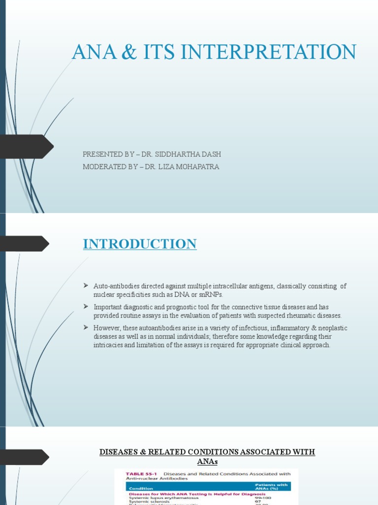 Ana & Its Interpretation | PDF | Cell Nucleus | Life Sciences