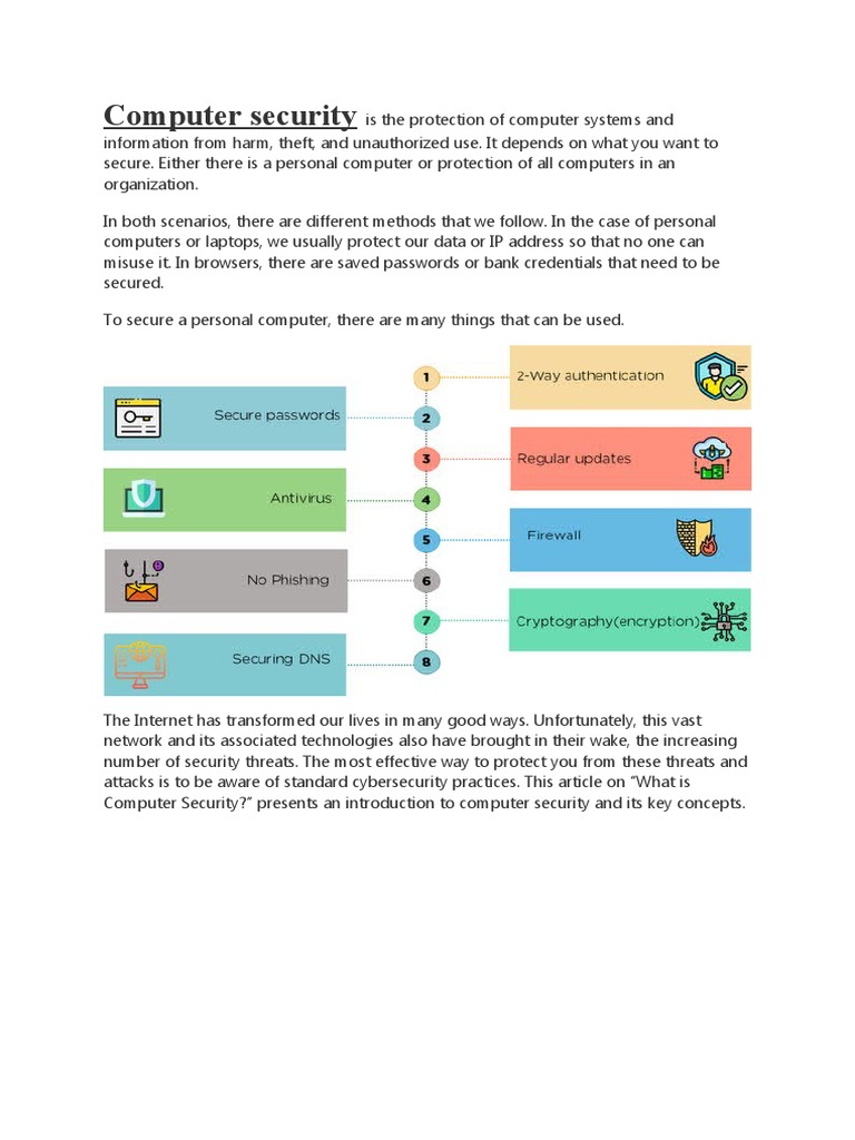 Computer Security | PDF | Computer Security | Security