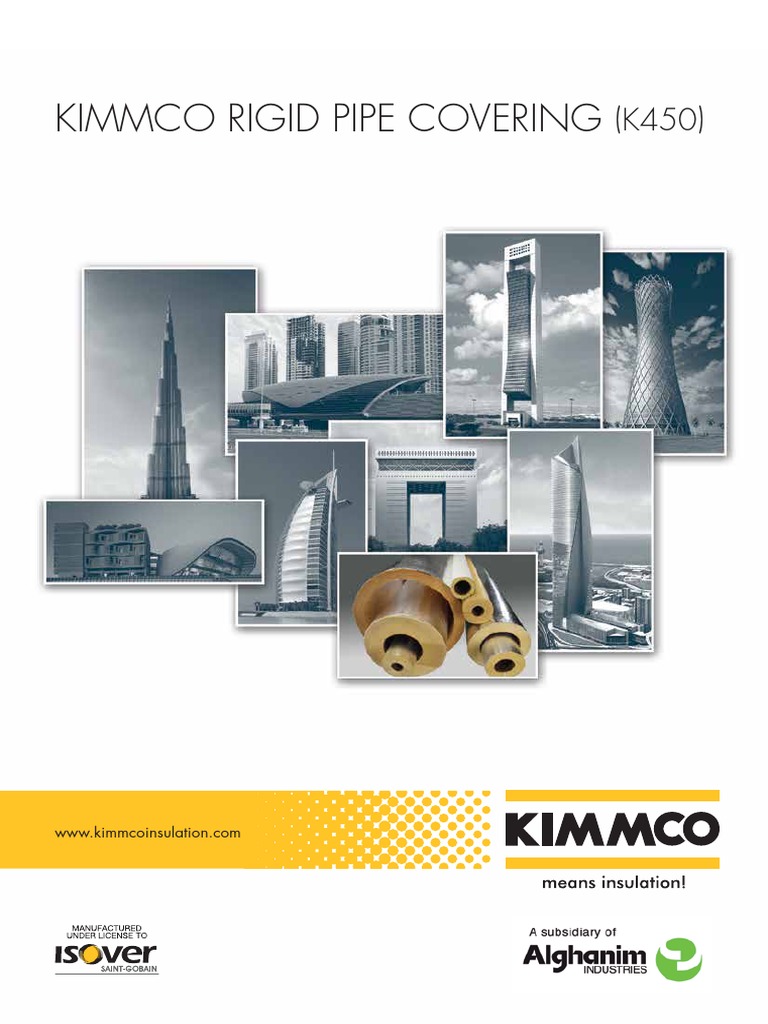 Kimmco Rigid Pipe Covering | PDF | Pipe (Fluid Conveyance) | Building ...