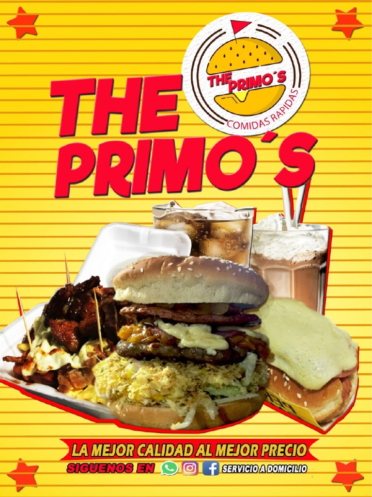 Menú de Hamburguesas y Comidas Rápidas | PDF | Salchicha | filete