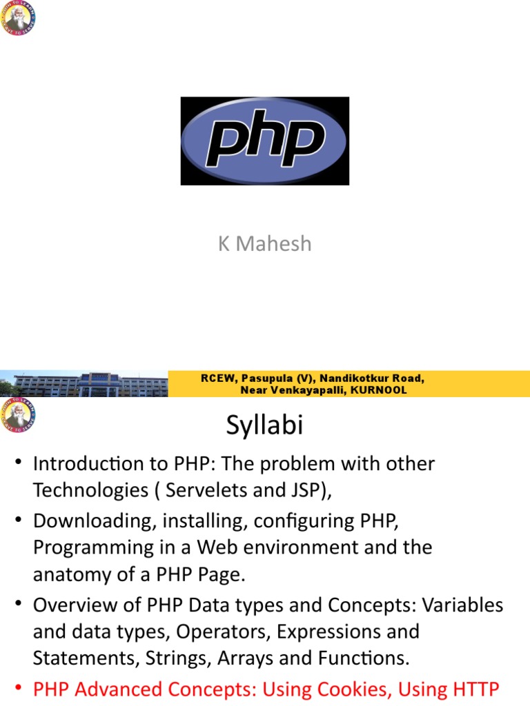 Unit - 3 PHP - 3 | PDF | Http Cookie | Hypertext Transfer Protocol