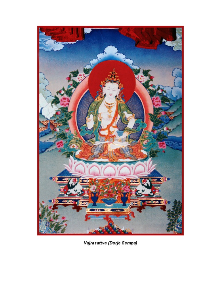 Vajrasattva's Mantra for Purification | PDF