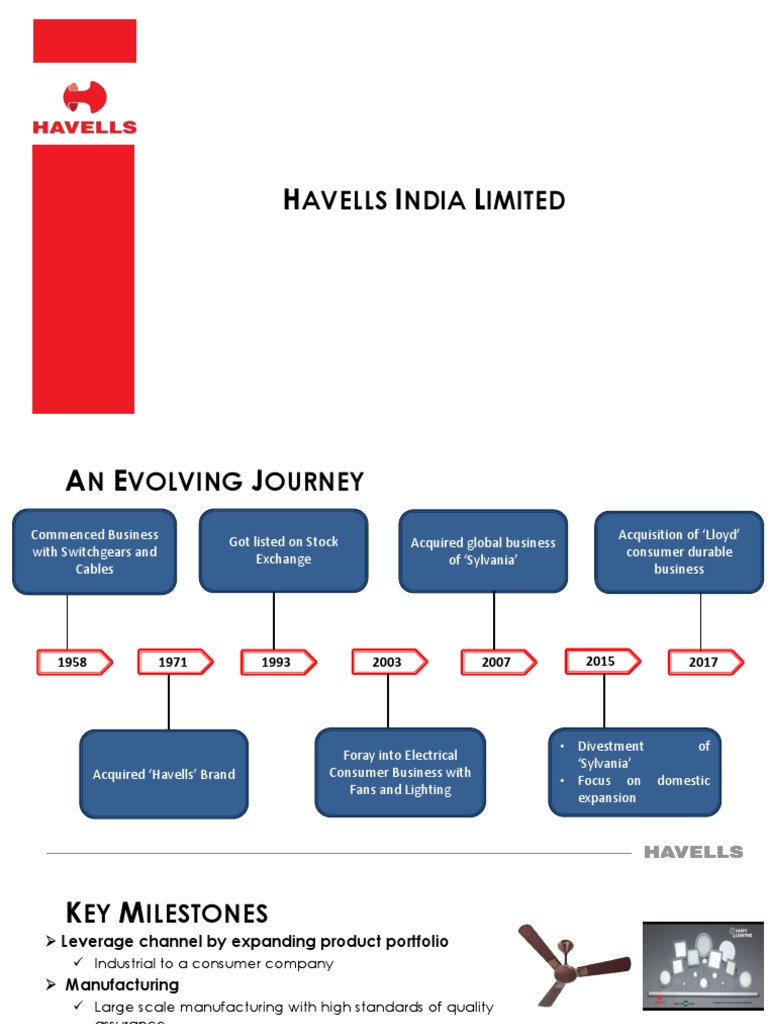 Havells India Limited November 2020 | PDF | Retail | Home Appliance