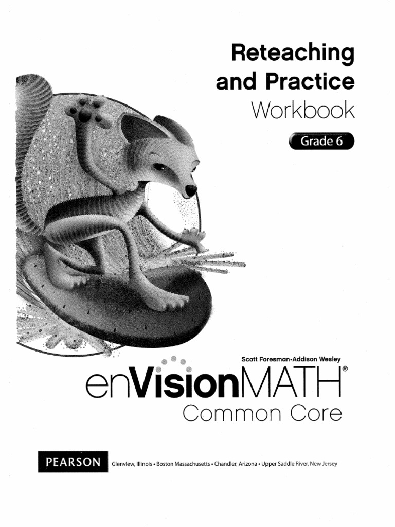 Envision Math Common Core Workbook | PDF | Numbers | Exponentiation