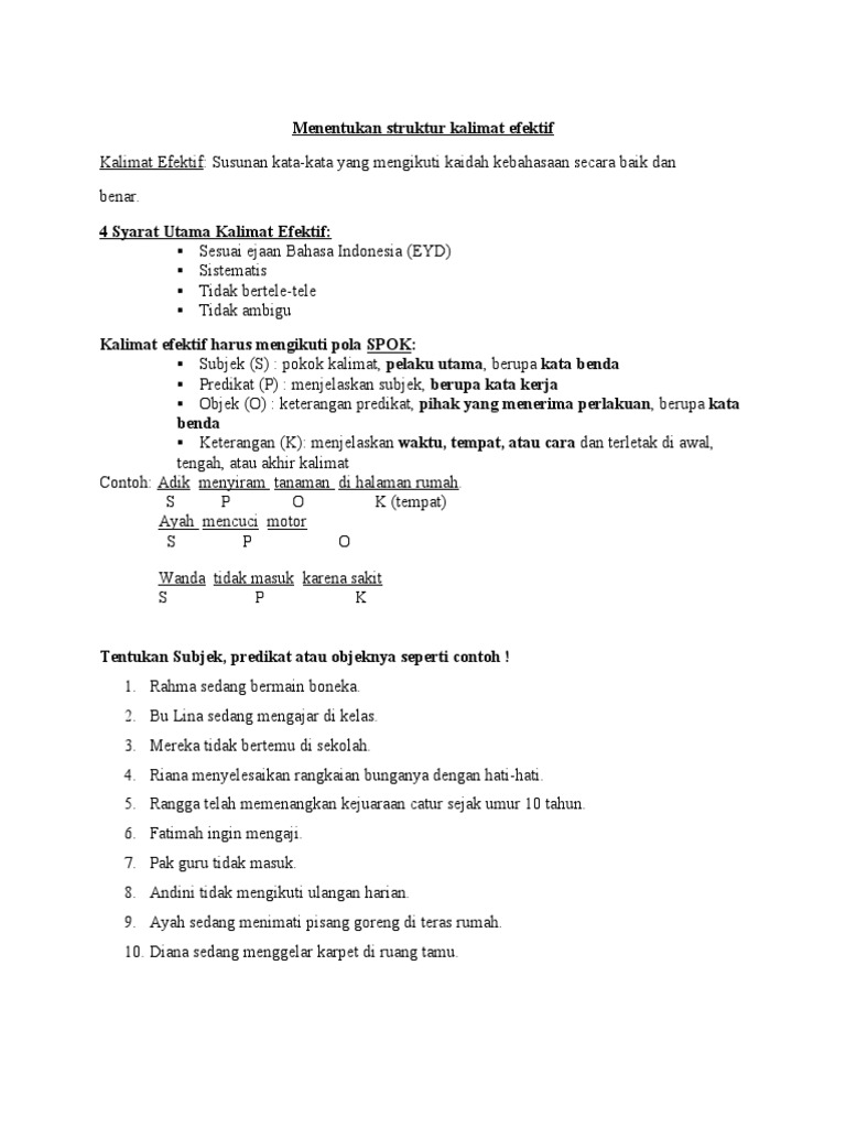 Materi Daring Tanggal 9 Agustus | PDF