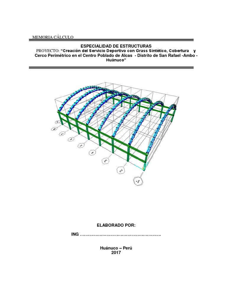 Informe Estructural | PDF | Fundación (Ingeniería) | Hormigón