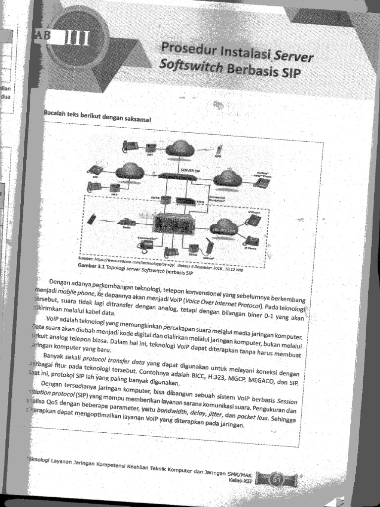 BAB III - Instalasi - Softswitch - Berbasis - SIP | PDF
