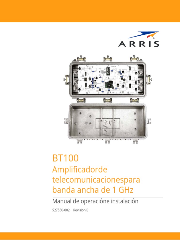 STARLINE BT100 1 GHZ Broadband Telecommunications Amplifier ...