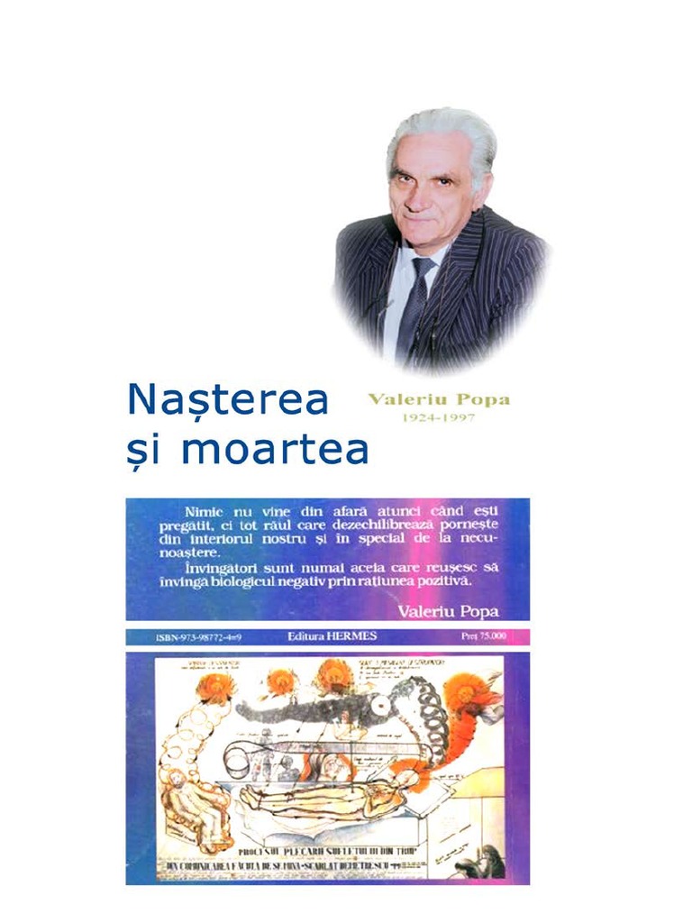 Valeriu Popa Nasterea Si Moartea | PDF